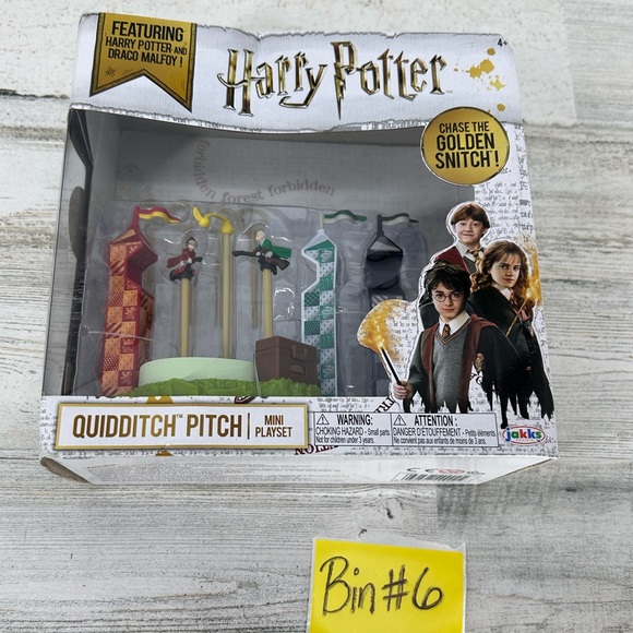 Warner Bros. | Toys | Harry Potter Quidditch Pitch Arena Mini Draco ...